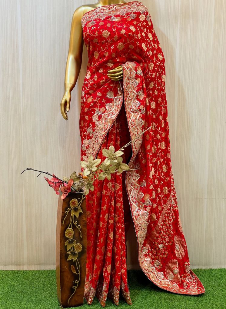 Buy Latest Designer Diwali Sarees Online [2024 Collection]
