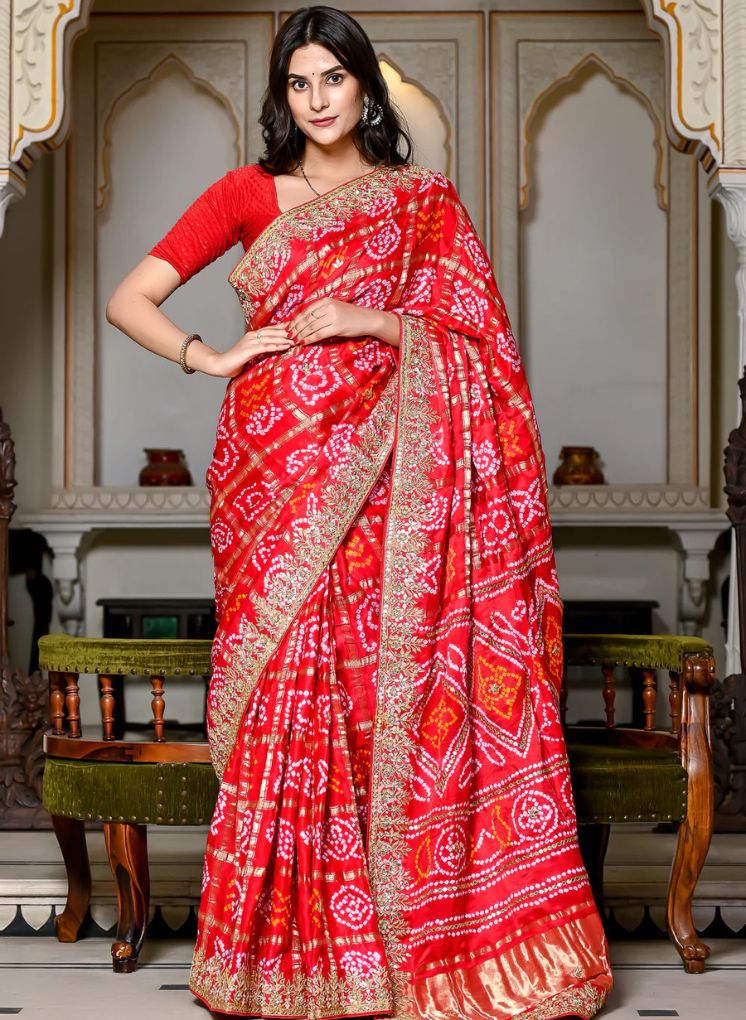 Red Saree - Buy Red Colour Sarees Online in India